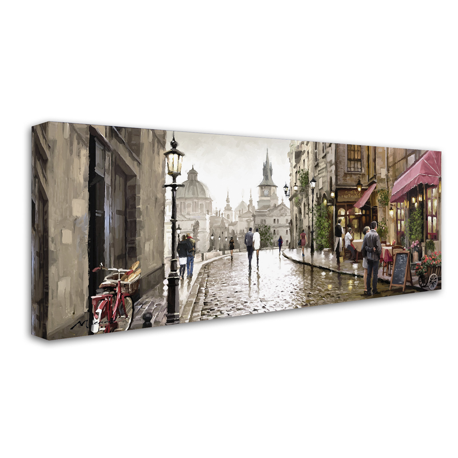 The Holiday Aisle® « café milano », reproduction sur toile et Commentaires - Wayfair Canada